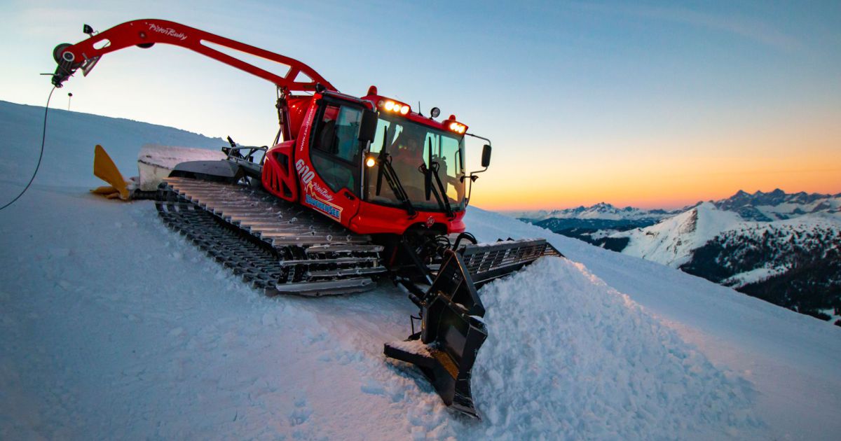 Handle with care: Pflege für die perfekte Piste